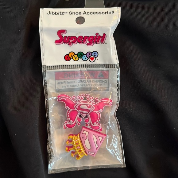 Jibbitz | Other | New Supergirl Jibbitz | Poshmark